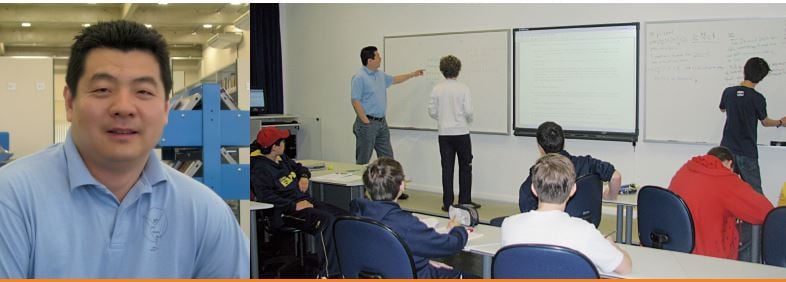 Treinamentos olímpicos com professores estrangeiros renomados no Etapa