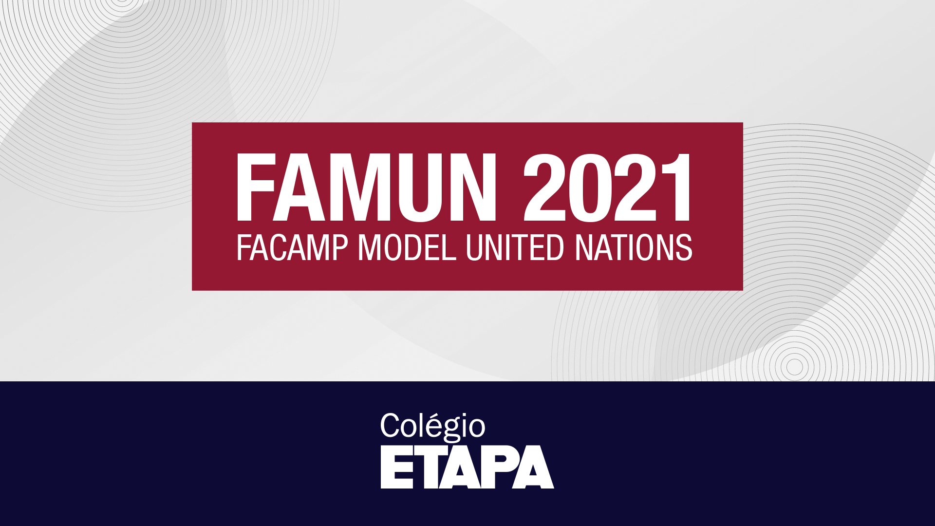 Alunos do Etapa são premiados durante o FAMUN 2021